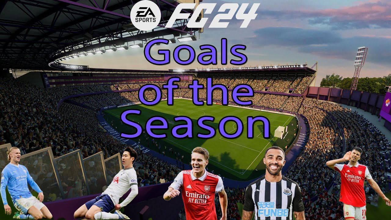 My Top 10 Goals of the 23/24 Season from FC 24 - YouTube