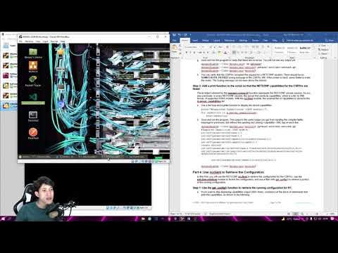 Belajar DevNet - 8.3.6 Lab - Use NETCONF to Access an IOS XE Device - YouTube