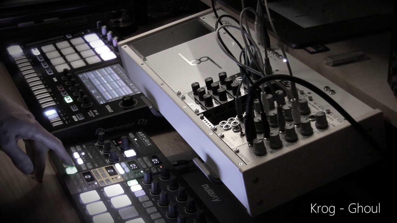 Mini Eurorack v1.1+ - Osc. LFO. ADSR. VCA. - YouTube