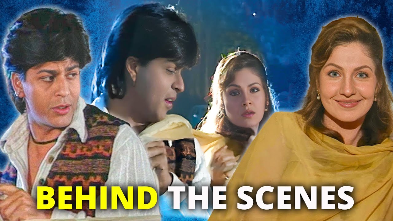 Shah Rukh Khan & Pooja Bhatt’s Romantic Song Shoot For Film ‘Chaahat ...