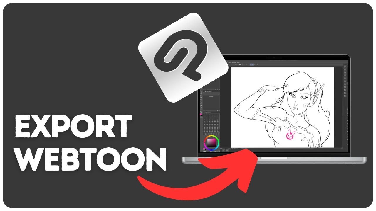 How to export webtoon on Clip Studio? - YouTube