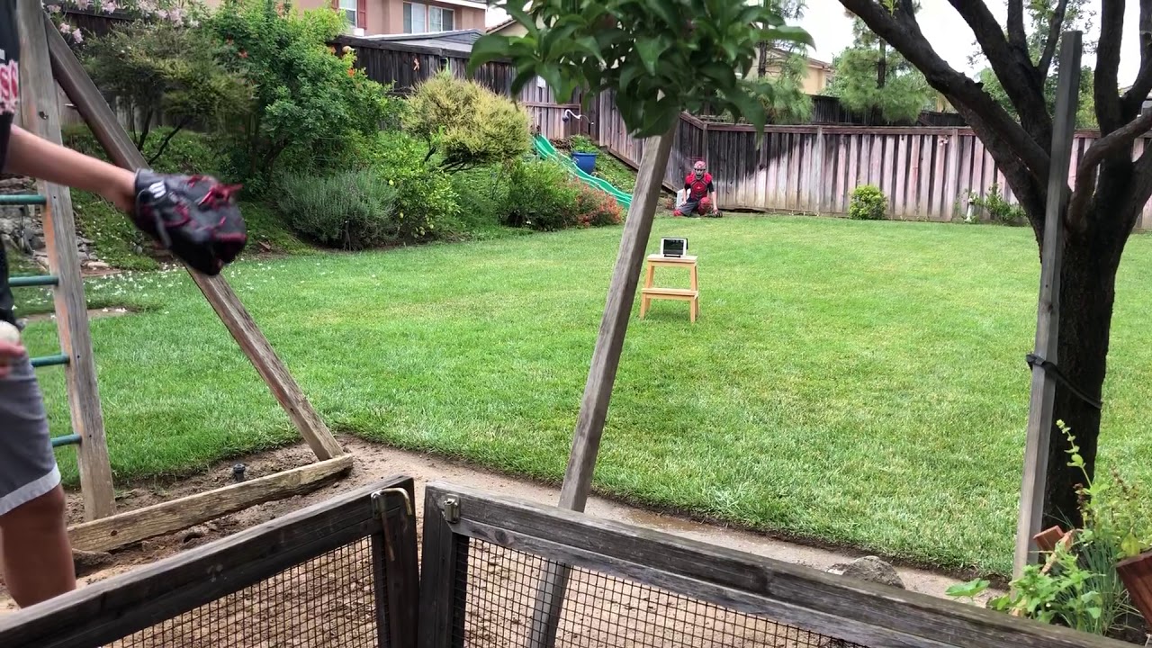 Backyard bullpen - YouTube