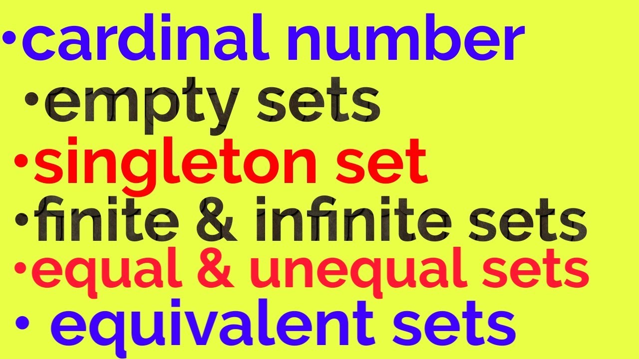 What Are Singleton Sets At Zelma Harvey Blog