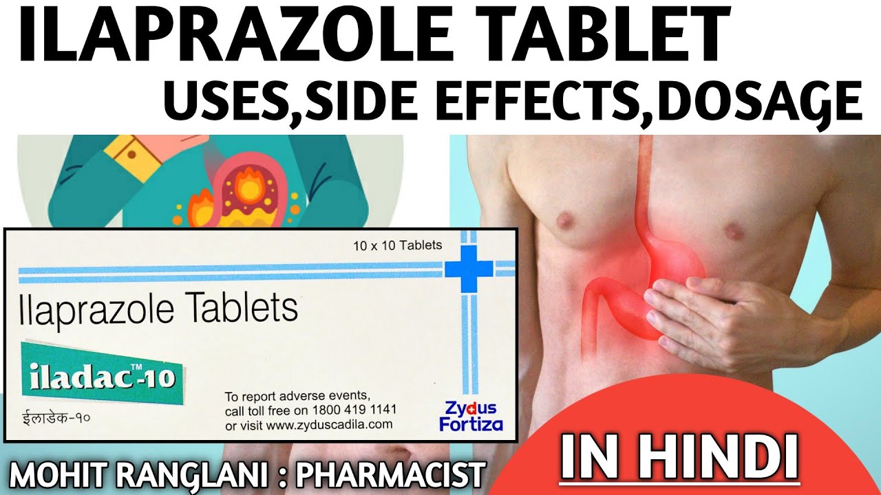 Ilaprazole Tablet 10 mg | Iladac 10 mg Tablet Uses,Side effects,Dose ...