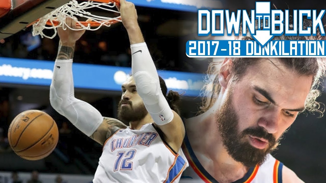Steven Adams All 149 Dunks Full Highlights (2017-18 Season Dunkilation ...