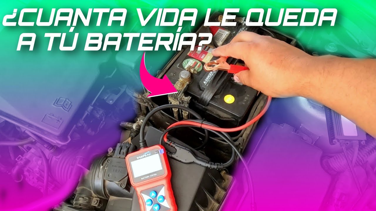¿COMO COMPROBAR EL ESTADO DE UNA BATERIA DE AUTO? / PROBADOR DE ...