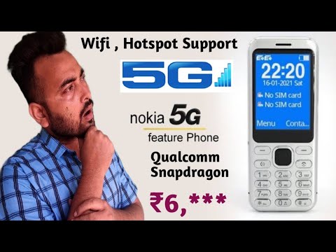 Nokia Launch New 5G Keypad Feature Phone in 2024 | Wifi, Hotspot, Snapdragon, 8MP Camera, 3000 ...