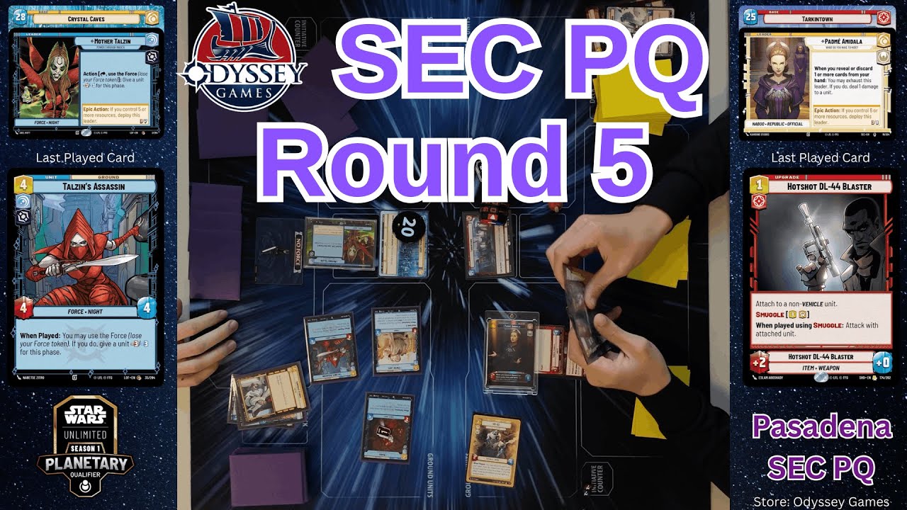 Talzin Yellow Force vs SEC Padmé Tarkintown | Swiss Rd 5 | Pasadena SEC ...