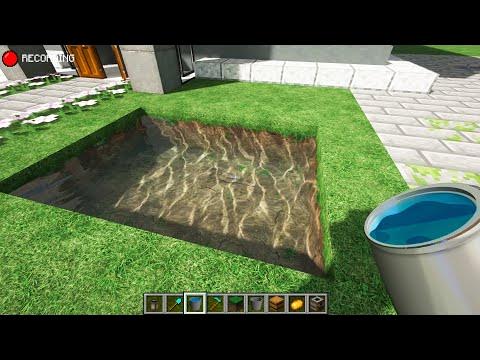 Extremely Realistic WATER Minecraft... - Minecraft Ultra Graphics - YouTube
