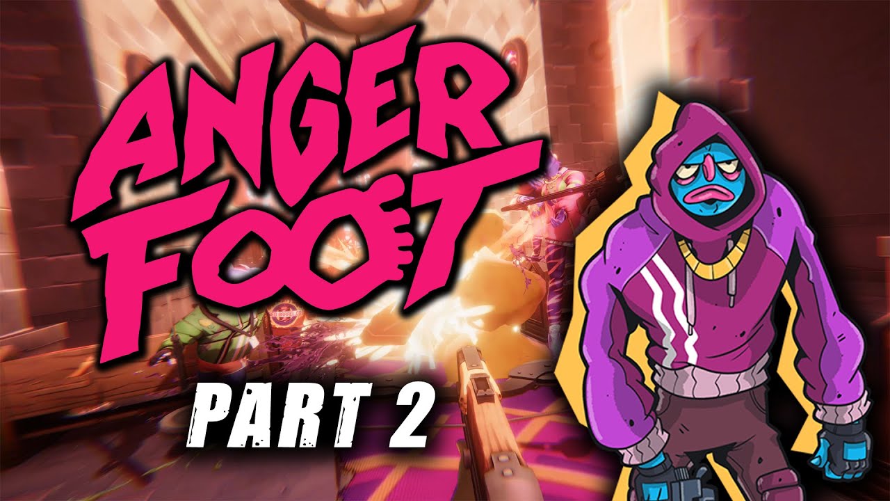 Conquering My Enemies With Crazy Shoes | Anger Foot - Part 2 - YouTube