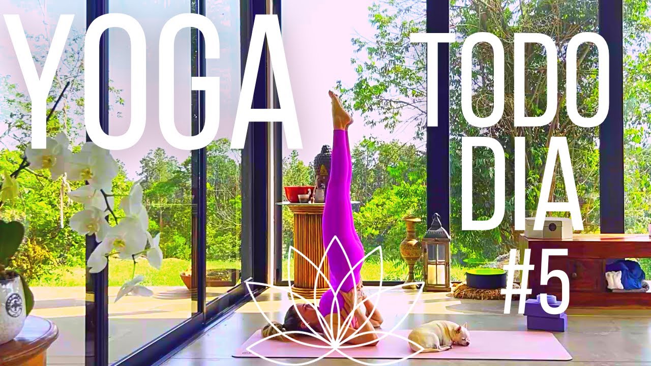 YOGA TODO DIA posturas de inversão - YouTube