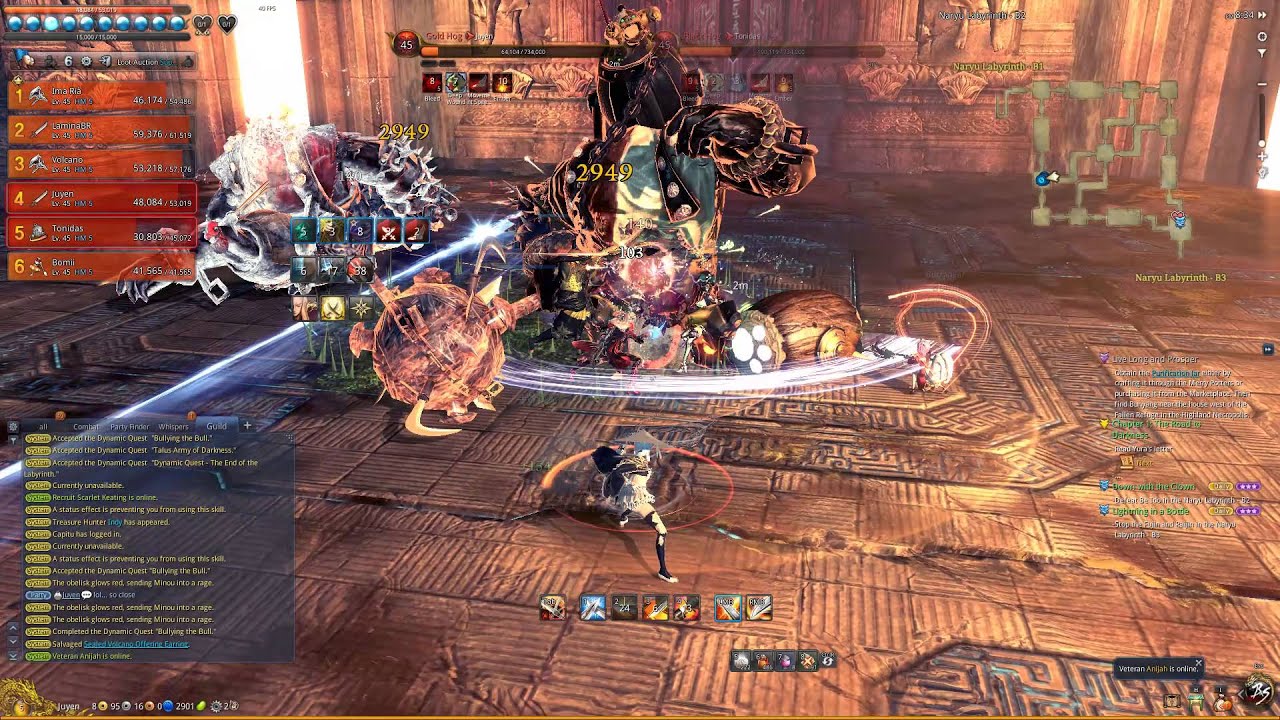 Blade & Soul [NA] - Naryu Labyrinth [1080p] [60fps] - YouTube