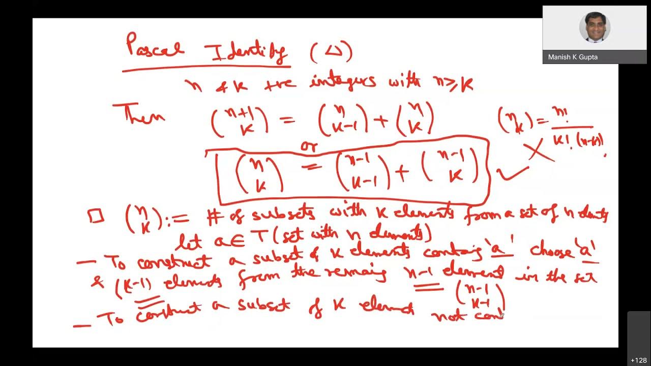 SC205 Discrete Mathematics Spring 2021 Lecture 18 - YouTube