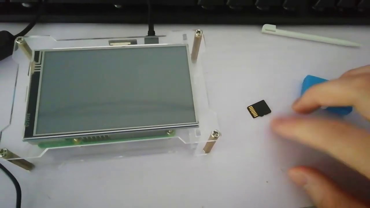 Raspberry PI 4 Touchscreen burn system guide - YouTube