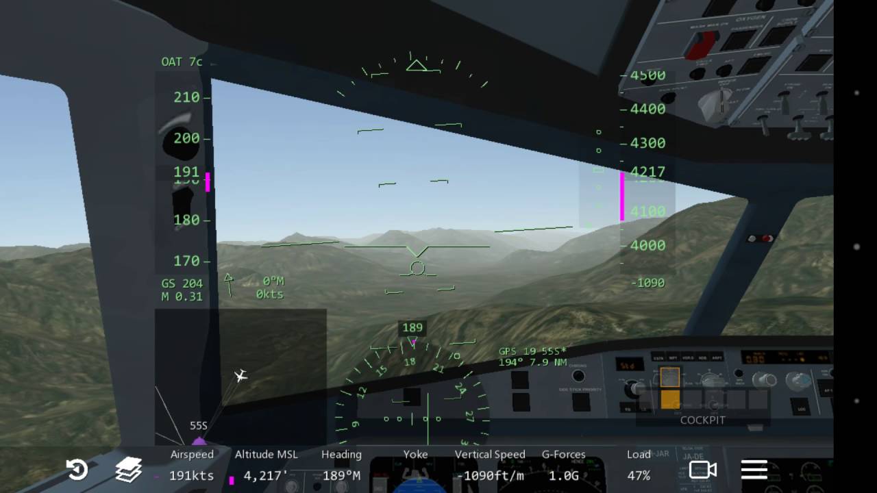 Infinite flight landing Airbus 318 لعبه محاكاة الطيران هبوط الطائرة ...