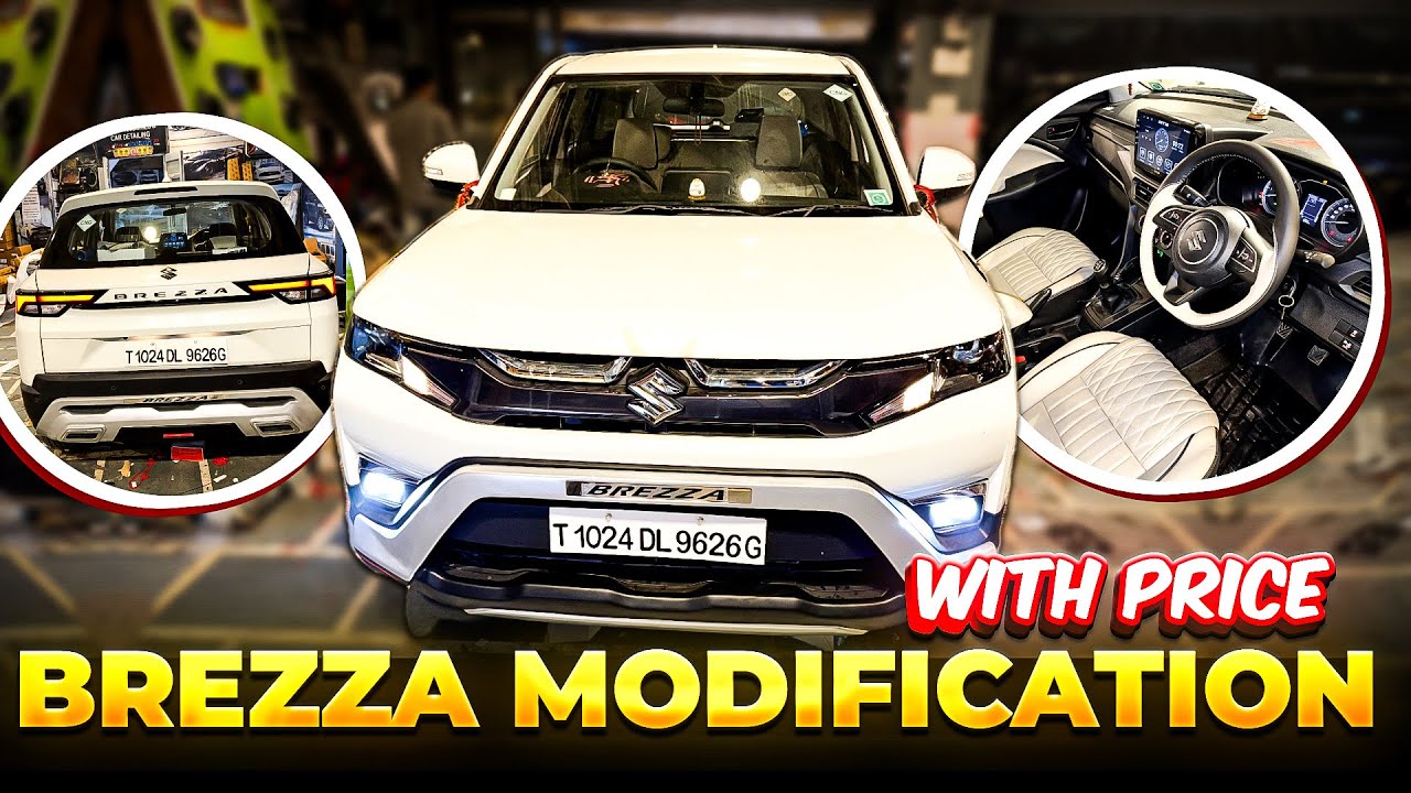 Brezza Lxi Modification 2024 | brezza modified 2024 | brezza modified ...