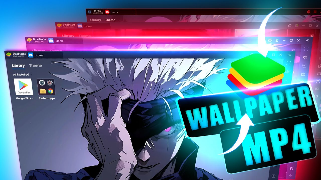 VIDEO WALLPAPER IN BLUESTACKS MSI | MP4 WALLPAPERS | EMULATOR ...