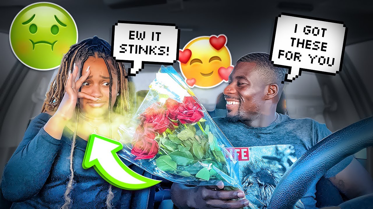 Putting FART SPRAY In My GIRLFRIEND’S Flowers To See How My GIRLFRIEND ...