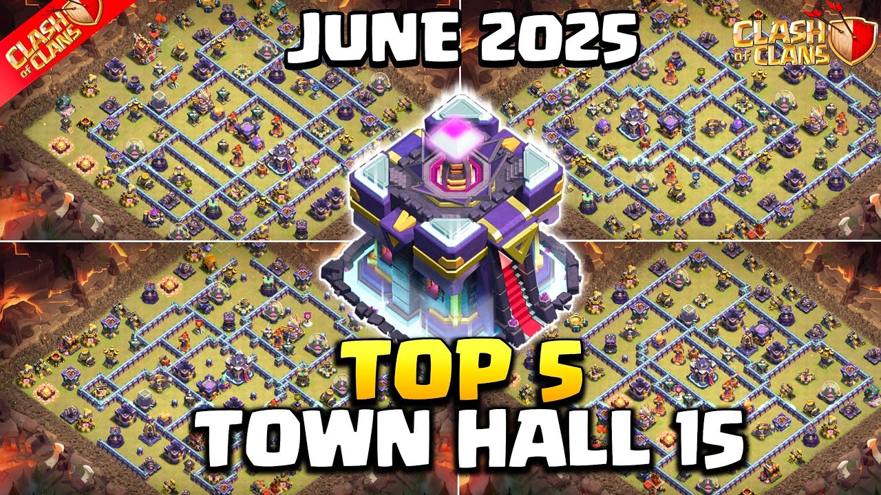 NEW Best Town Hall 15 (TH15) Base Layout + Copy Link 2025 | TOP 5! TH15 ...