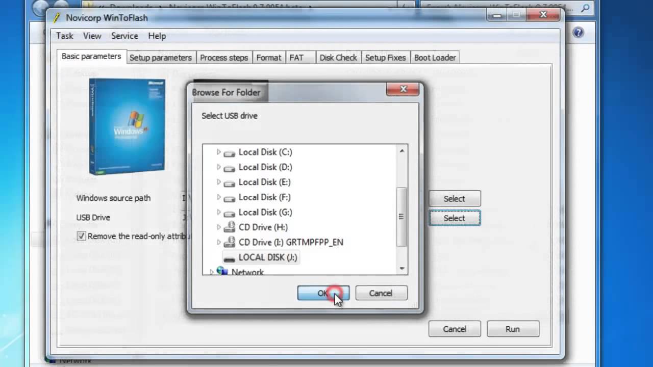 How To Create A Bootable Windows XP vista 7 8 USB Drive - YouTube