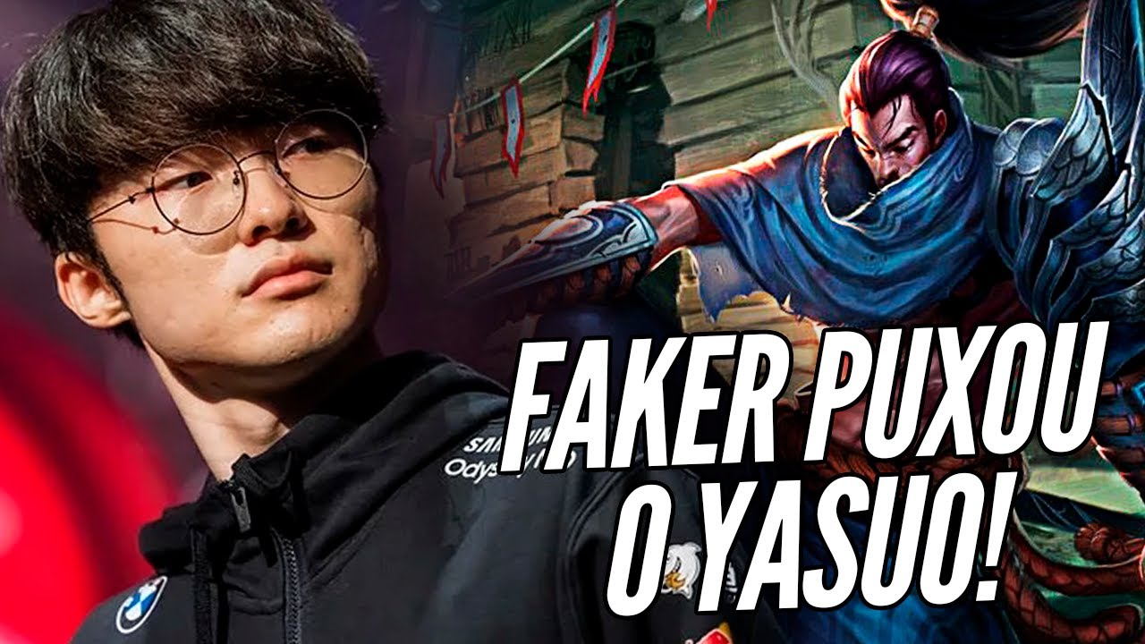 QUANDO o FAKER decide JOGAR de YASUO! - YouTube