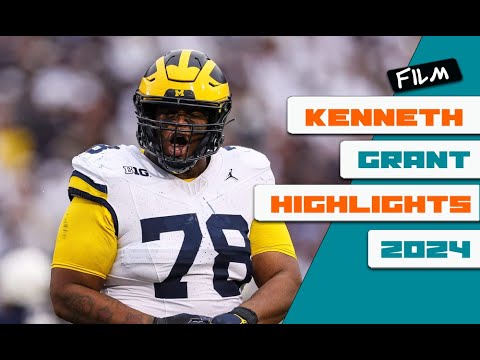 FILM | A look at NEW Miami Dolphins DT Kenneth Grant | 2025 NFL Draft ...