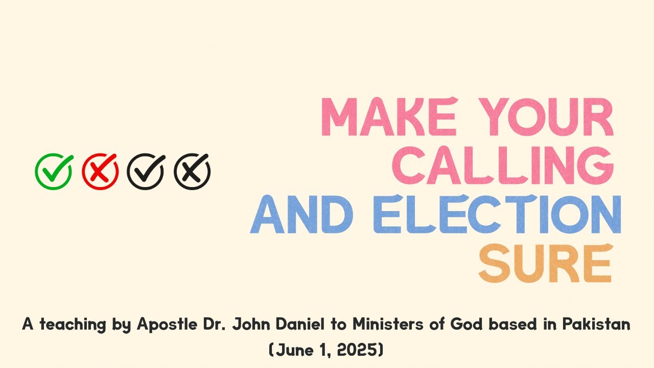Make Your Calling and Election Sure - YouTube