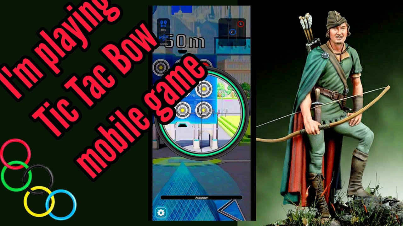 I'm playing Tic Tac Bow: Archery PVP mobile game - YouTube