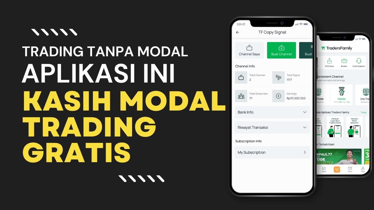 Cara Dapat Modal Trading Gratis : Aplikasi Traders Family - YouTube