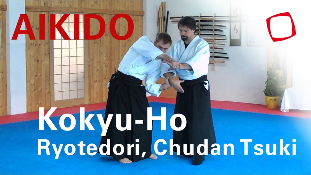 Aikido - Ryotedori and Chudan Tsuki Kokyu-Ho | Seminar of Tanden Dojo ...