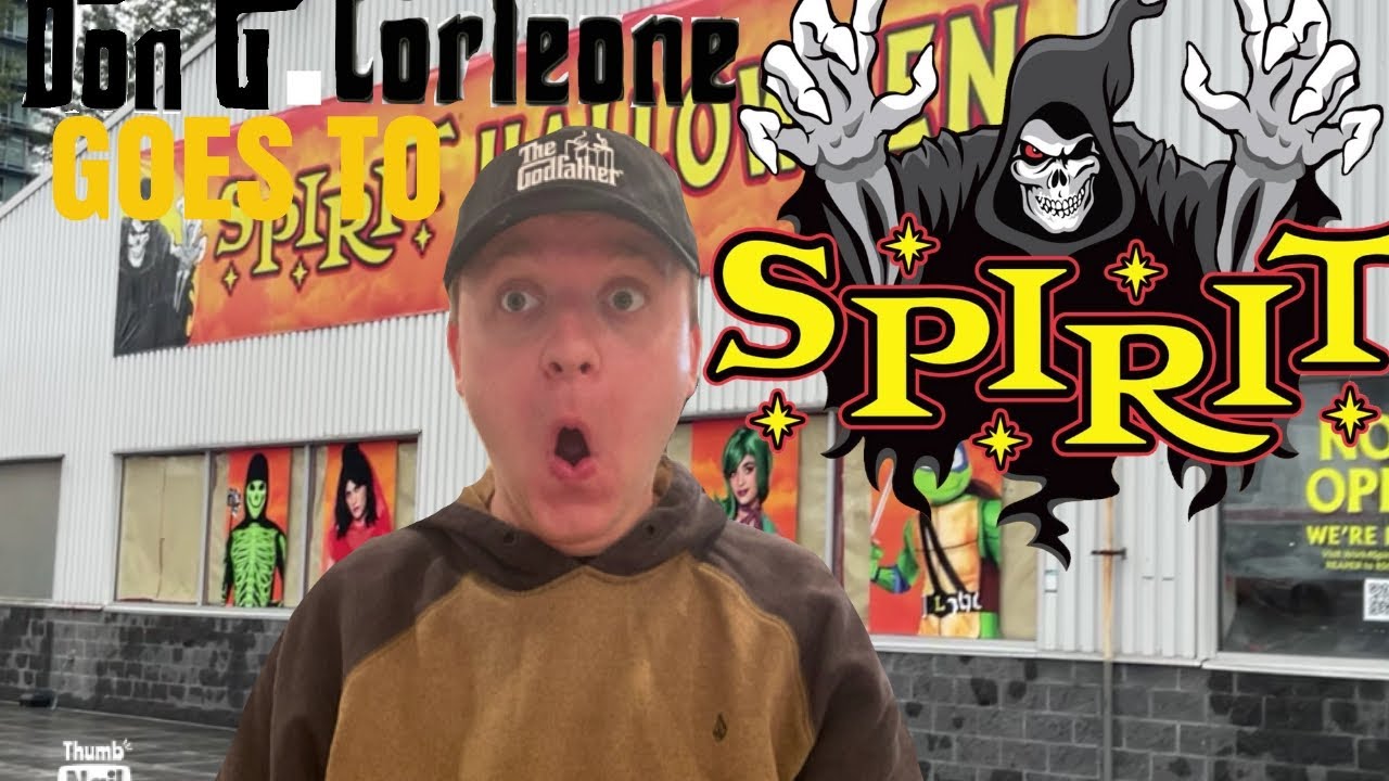 Don G. Corleone Goes To SPIRIT HALLOWEEN - YouTube