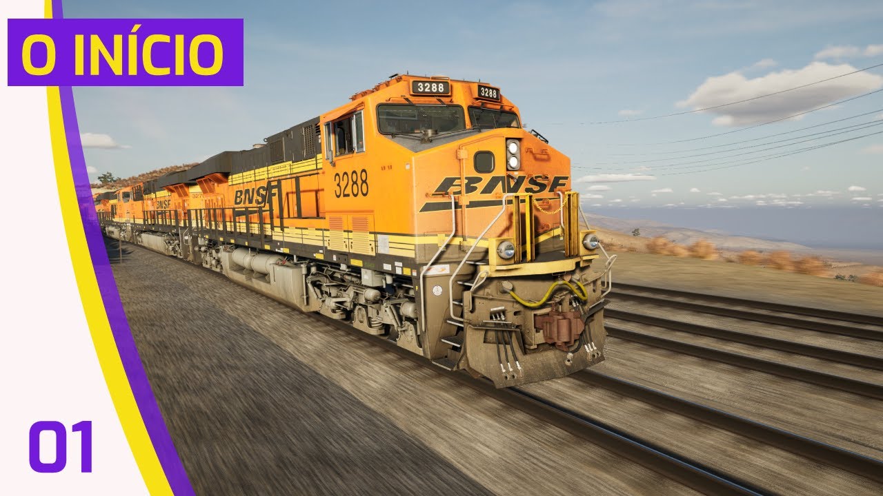 4K | Simulador de trem para console | Train Sim World 3 | EP 01 - YouTube