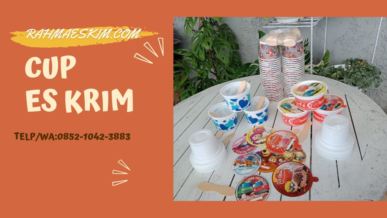 Aneka Cup Es Krim Telp/WA: 0852-1042-3883 Aceh Utara - YouTube