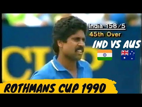 India vs Australia 5th odi Highlights Hamilton | Rothmans Cup ...