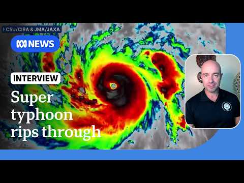 Super Typhoon Sinlaku the strongest storm this year, set to hit Guam | The World | ABC NEWS