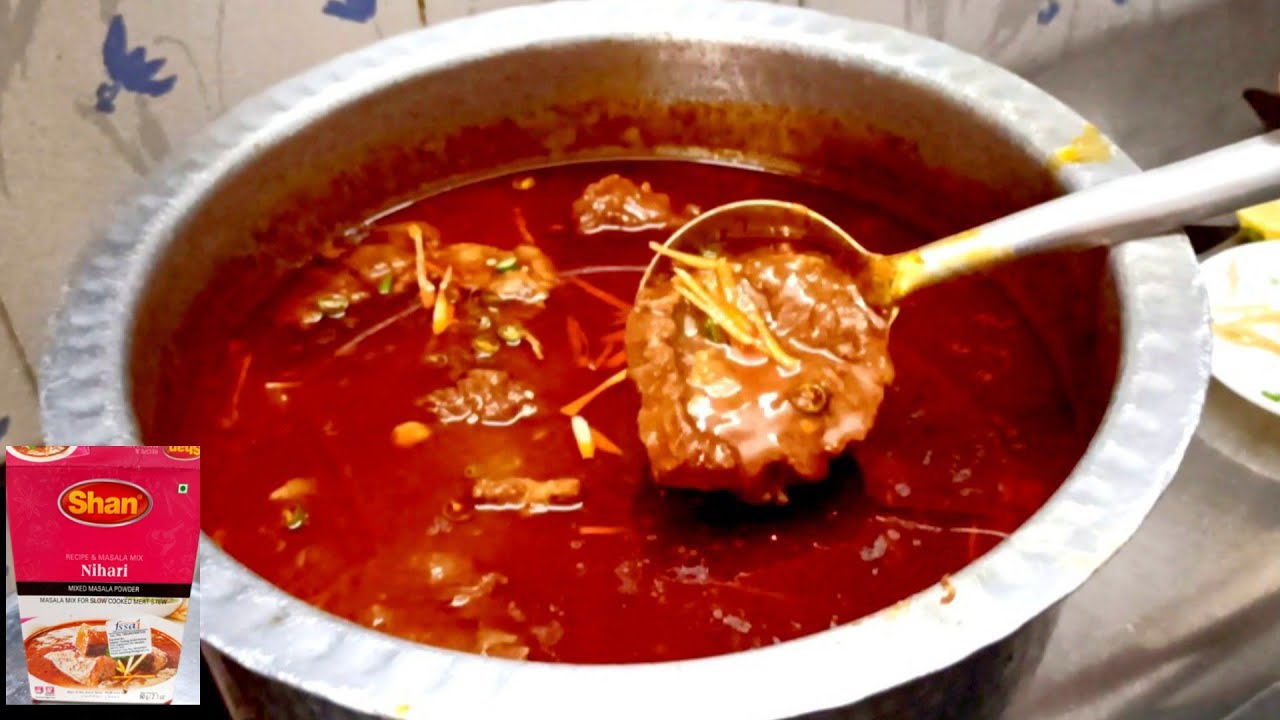 Beef mutton Nalli Nihari Recipe | नल्ली निहारी |Authentic Nalli Nihari ...