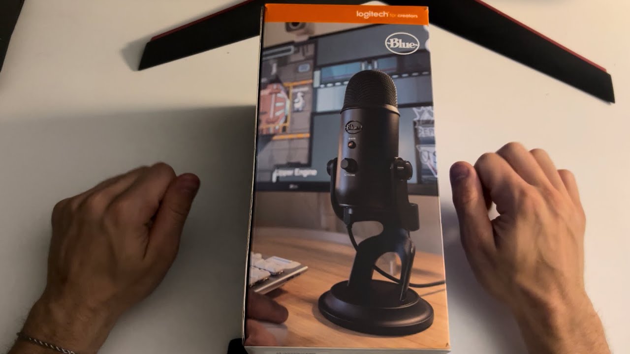ASMR: Unboxing the new mic - YouTube