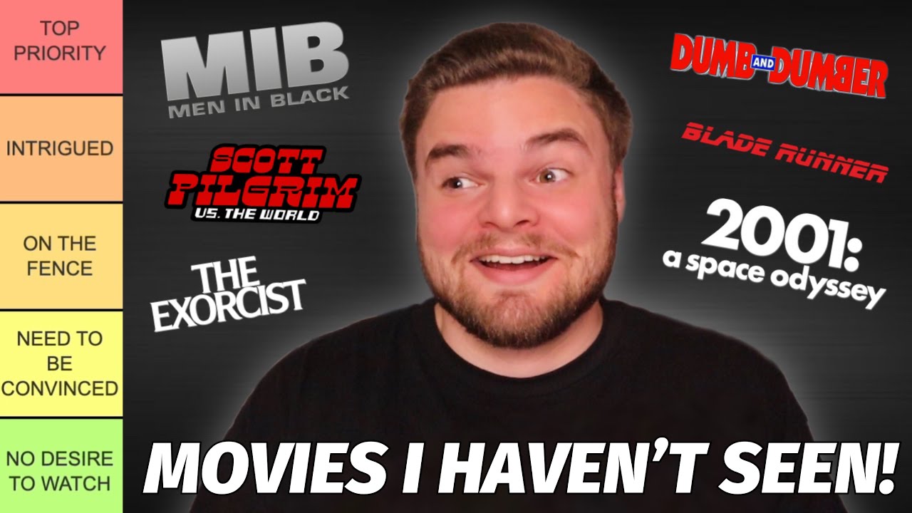 Most Popular Movies I Haven’t Seen Ranked by Excitement! (TIER LIST ...