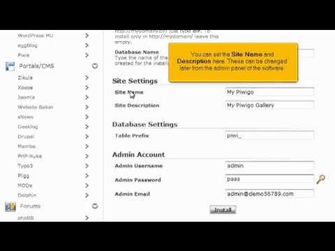 Tutorial: How to install Piwigo from Softaculous | LayerOnline Web Hosting - YouTube