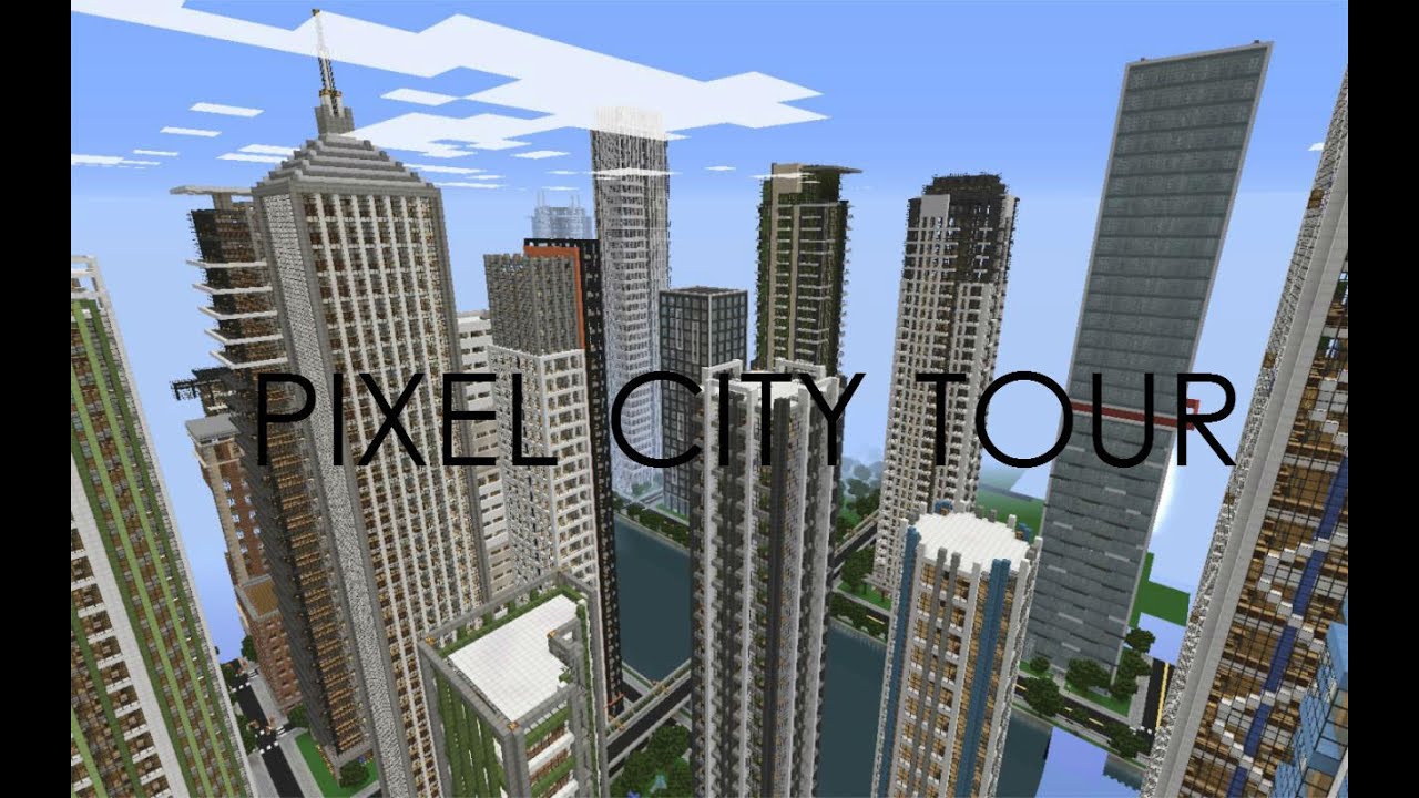 Lets Play Minecraft!! Episode 6: Pixel City - YouTube
