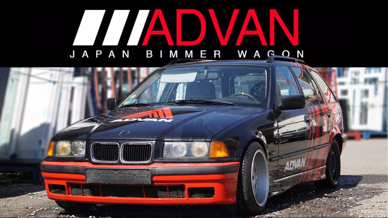 ADVAN WAGON_11 - BMW e36 touring v ADVAN barvách - YouTube