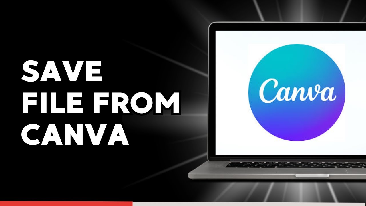 How to Save your File from Canva - YouTube