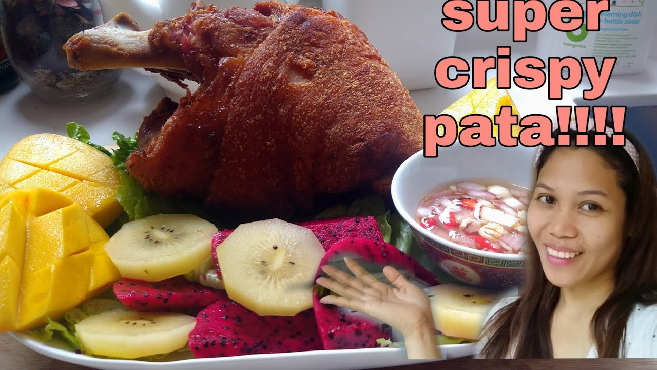 CRISPY PATA(DEEP FRIED PORK KNUCKLES)/HOW TO COOK SUPER CRISPY PATA ...
