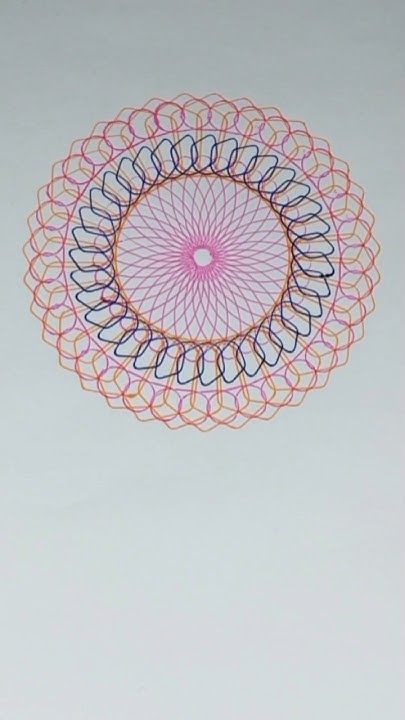 "Ultimate Spirograph Tutorial: Create Mesmerizing Designs Like a Pro!"#spirograph #art # ...