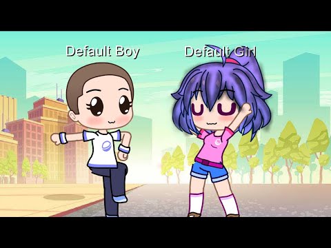 Default boy and Default girl glow up(Inspired) - YouTube