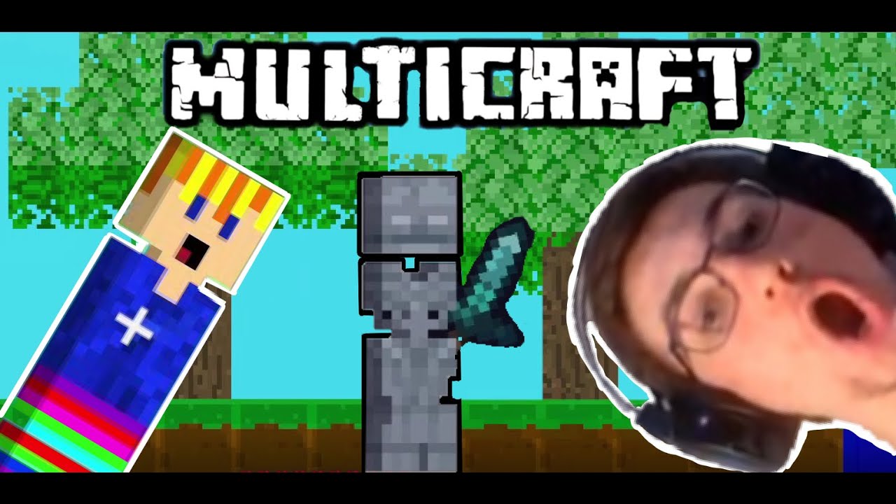 MINECRAFT EN 2D : MULTICRAFT (Le Jeu de Multicort) - YouTube