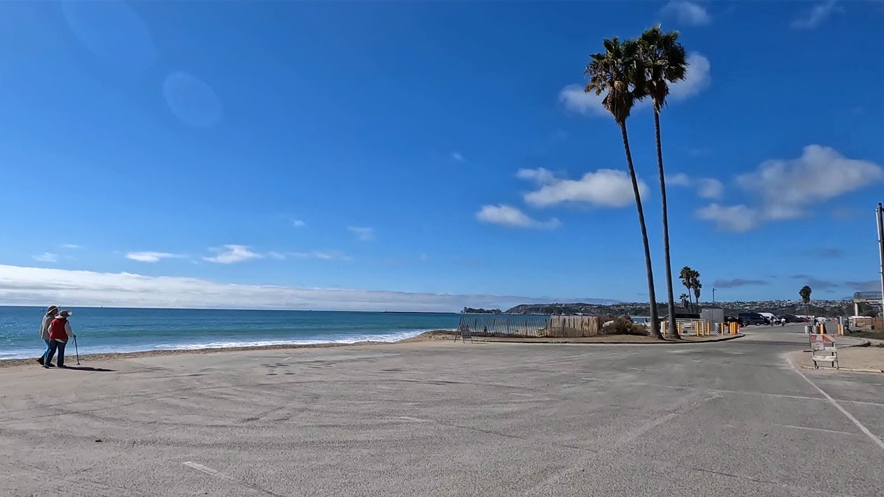 Coast Hwy Protected Trail, Capistrano Beach - YouTube