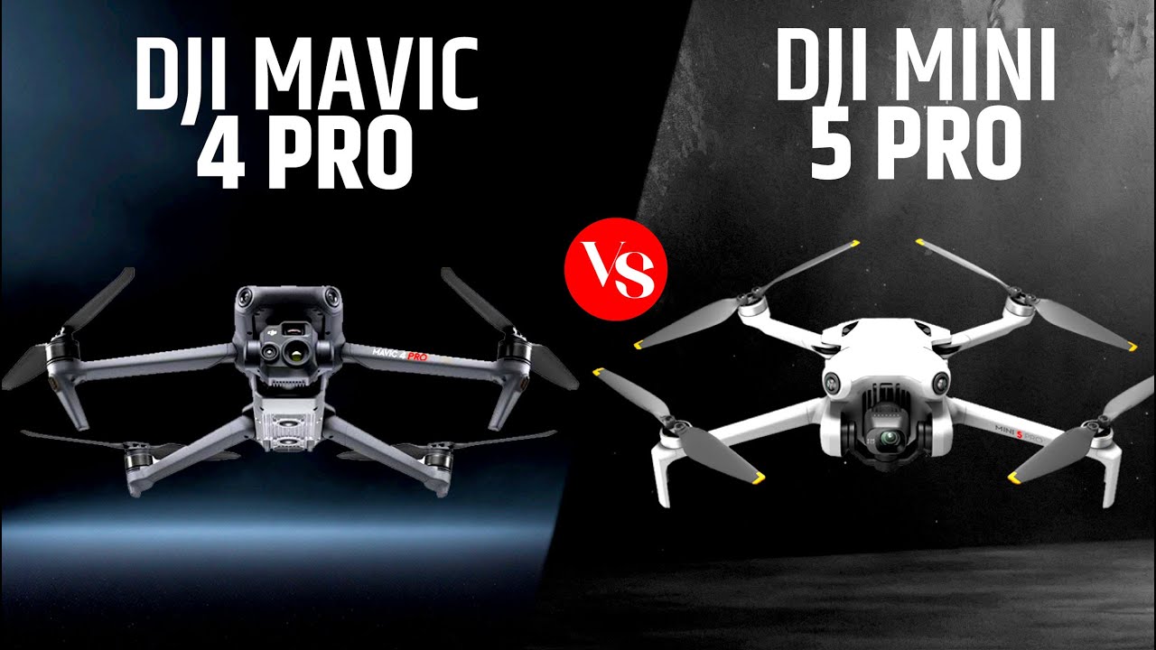 DJI Mavic 4 Pro vs. DJI Mini 5 Pro - Worth the Wait? - YouTube