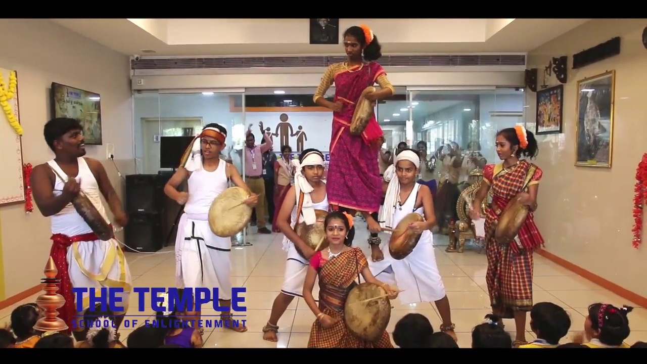 PARAI ATTAM IN THE TEMPLE SCHOOL - YouTube