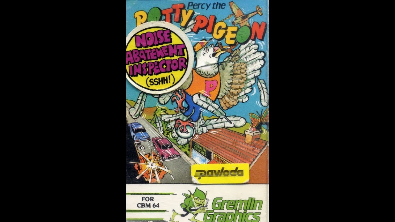 Potty Pigeon C64 first play - YouTube